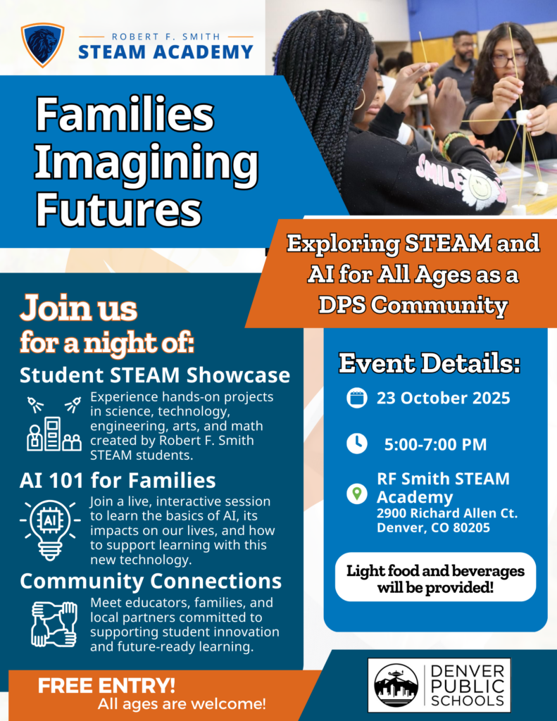 Robert F Smith » AI 101 for Families at STEAM Academy